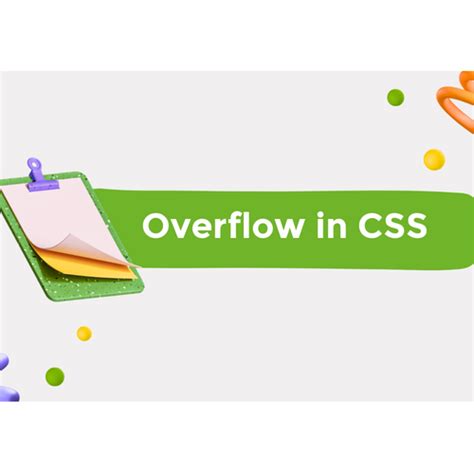 css overflow property