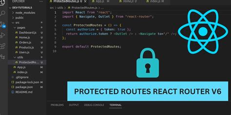 Protected Routes In React Router V6 Dev Community
