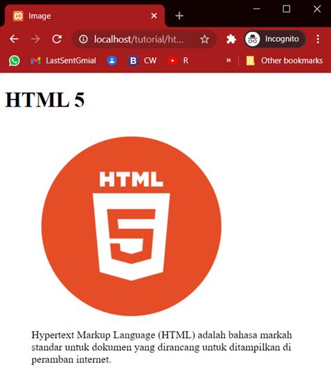 Tutorial HTML Image Menambahkan Gambar Di HTML TugasAkhir Id