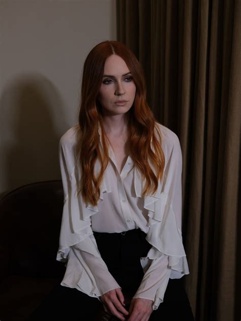 Karen Gillan Commands Architectural Minimalism In September Photoshoot