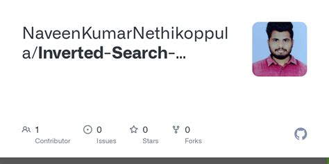Github Naveenkumarnethikoppula Inverted Search Project Using Dsa In C