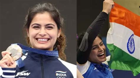 Manu Bhaker Makes History At Paris Olympics 2024 Becomes The First