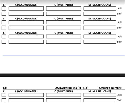 Solved Perform Unsigned Binary Multiplication Using