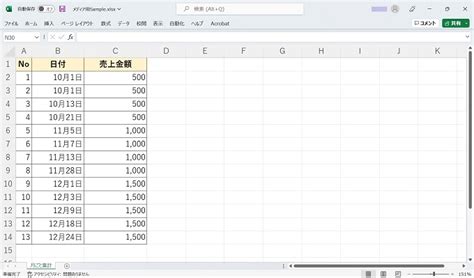 Excelで月ごとの集計をする方法。行数がバラバラでもokです Webs│ビジネスのit・テクノロジー活用