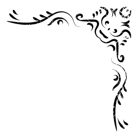 Corner Stencil Vector Art Icons And Graphics For Free Download