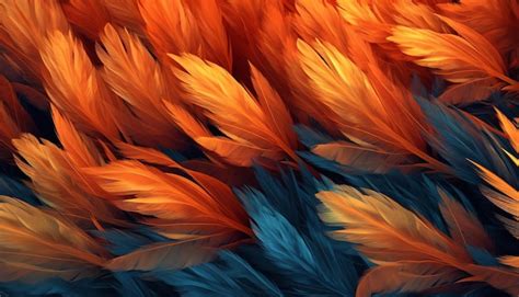 Premium Photo A Colorful Background With Feathers That Saysfeathers