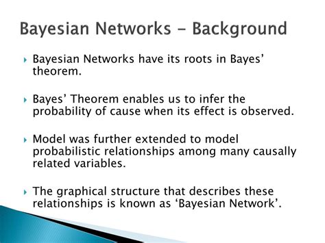 PPT Chapter Foundations Of Bayesian Networks PowerPoint Presentation ID