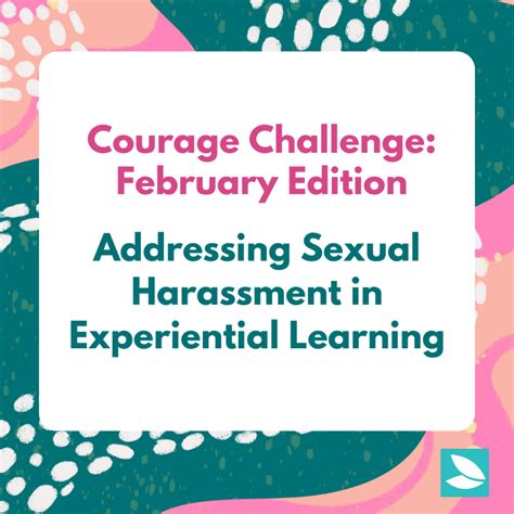 How Can Post Secondary Institutions Address Sexual Harassment In Experiential Learning