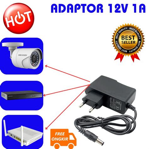 Power Switching Adapter Charger 12v 1a แหล่งจ่ายไฟสําหรับกล้องวงจรปิด