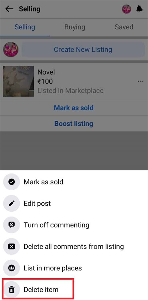 How To Delete Listing On Facebook Marketplace TechCult