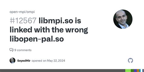 Libmpiso Is Linked With The Wrong Libopen Palso · Issue 12567 · Open