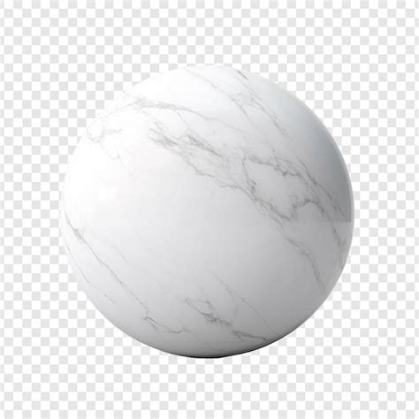 투명한 배경에 고립된 대리석 무료 Psd 파일