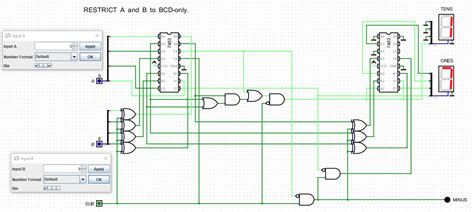 Digital Logic BCD Full Adder Subtraction And Addition Electrical Engineering Stack Exchange