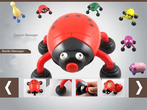Mini Frog Model Massager Cartoon Animal Electric Massager Vibration