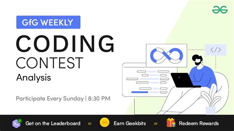 Gfg Weekly Coding Contest 148 Post Analysis Geeksforgeeks Practice Youtube