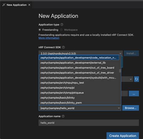 I Only See Zephyr For New Applications In VSCode Can I Add FreeRTOS