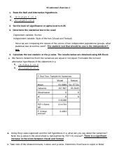 Understanding Hypothesis Testing With T Tests In Statistics Course Hero