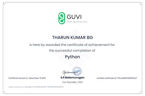 Tharun Kumar Bettadalli Girish On Linkedin Engineering Guvi