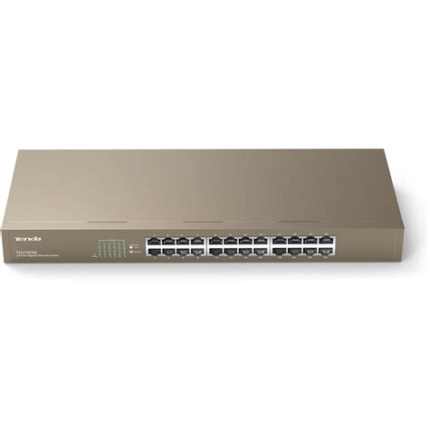 Tenda Teg1024g 24 Port Gigabit Switch Unmanaged Rackmount Ethernet Switch Tenda Teg1024g