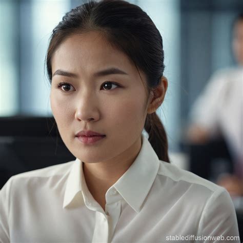 East Asian Office Characters Prompts Stable Diffusion Online