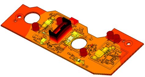 Pcba Conjugate Heat Transfer Analysis Mycae Technologies