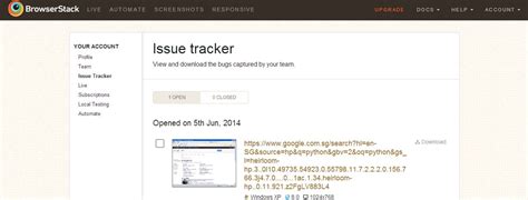 Browserstackissue Tracker Qxf2 Blog