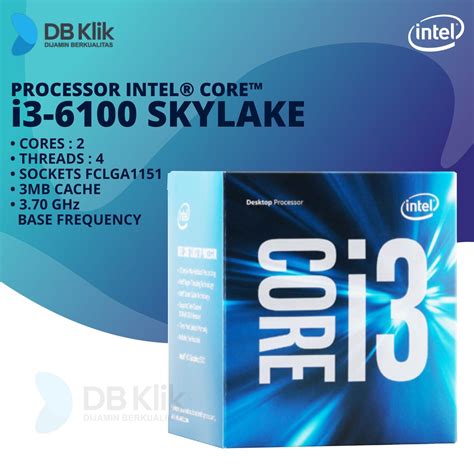 Jual Intel Processor Core I Skylake Box Shopee Indonesia