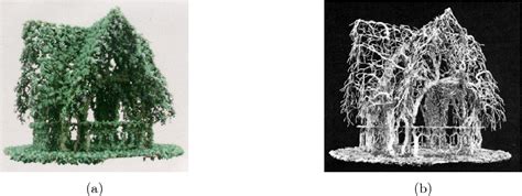 figure 1 from procedural generation of imaginative trees using a space colonization algorithm