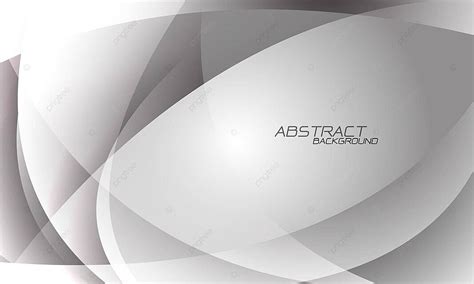 Abstract White Grey Curve Geometric Background Elegant Presentation