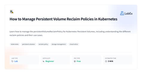 How To Manage Persistent Volume Reclaim Policies In Kubernetes Labex