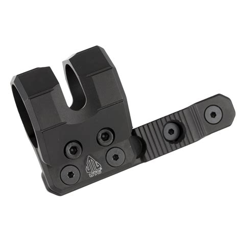 Utg Keymod Offset Flashlight Ring Mount Black Anodized Aluminum