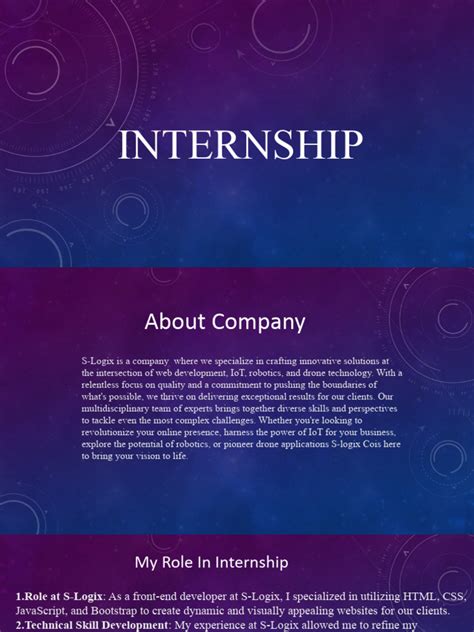 arjun internship pdf web development computing