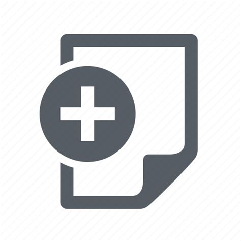 Add Document File Icon Download On Iconfinder