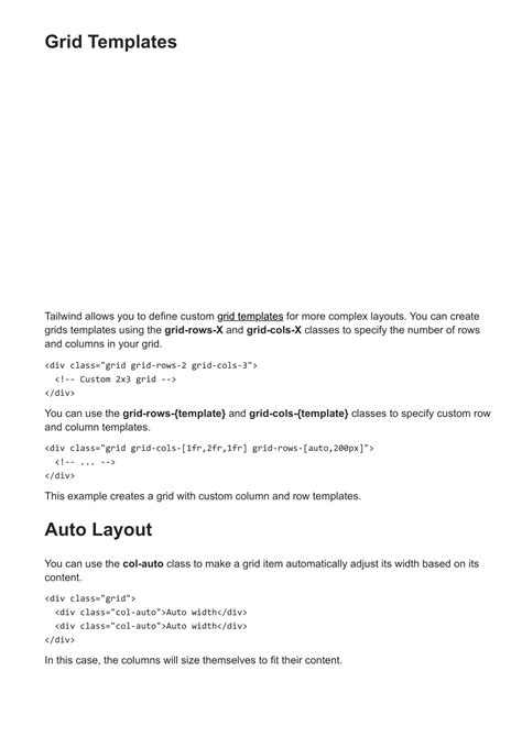 ppt understanding tailwind grid layout make flawless layouts easily