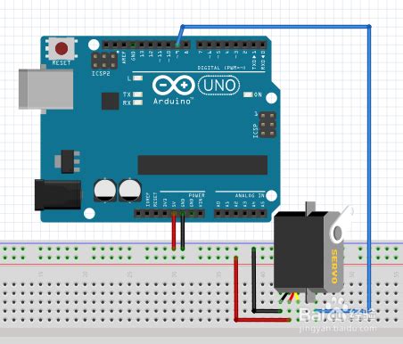 Arduino舵机的控制以及接线 红颜丽人