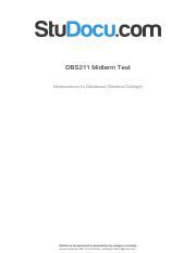 Dbs211 Midterm Test Lydia Li Pdf LOMoARcPSD 11984427 DBS211 Midterm