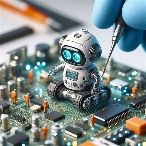 170 15 Microbot A Tiny Robot Designed For Tasks That Requir Stock