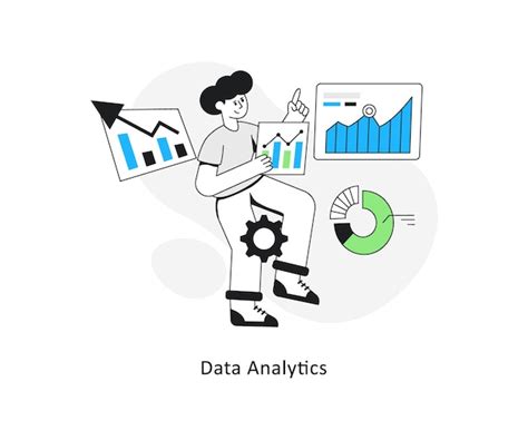 Premium Vector Data Analytics Flat Style Design Vector Illustration Stock Illustration