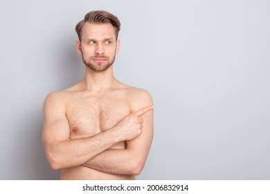 Nude Man Pointing Over Royalty Free Licensable Stock Photos Shutterstock