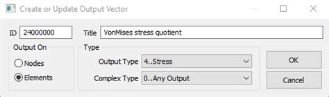 Dividing One Output Set With Another Femap