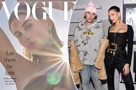 Hailey Bieber For British Vogue October Issue 40 Off