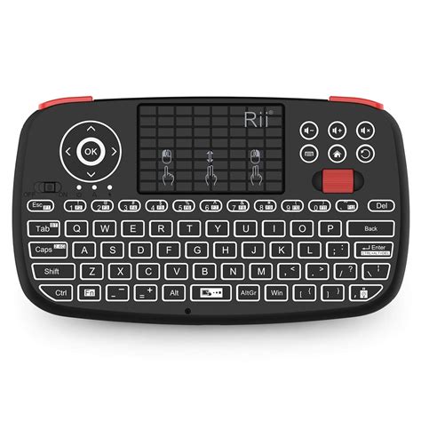 Buy Rii I4 Mini Bluetooth Keyboard With Touchpad Backlit Portable