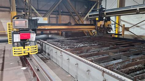 Used 2013 Esab Cnc Plasma Gas Cutting Machine For Sale In United Kingdom