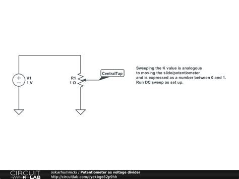 Voltage Divider Exercise Electronics Q A CircuitLab