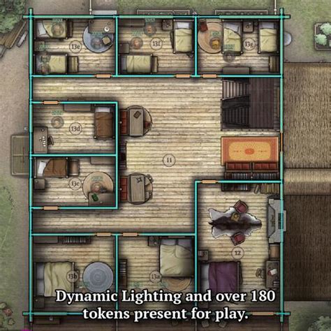The Sanguine Dawn Inn Roll20 Marketplace Digital Goods For Online Tabletop Gaming
