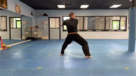 Pyong Ahn 4 Back View Youtube