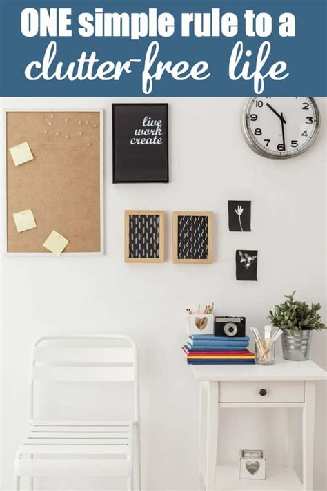 One Simple Rule To A Clutter Free Life Simply Stacie