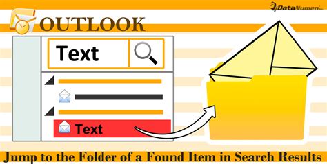 How To Quickly Jump To The Folder Of A Found Item In Search Results Via Outlook Vba