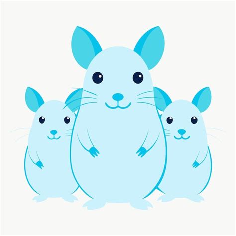Exploring The Adorable World Of Chinchillas Premium AI Generated Vector