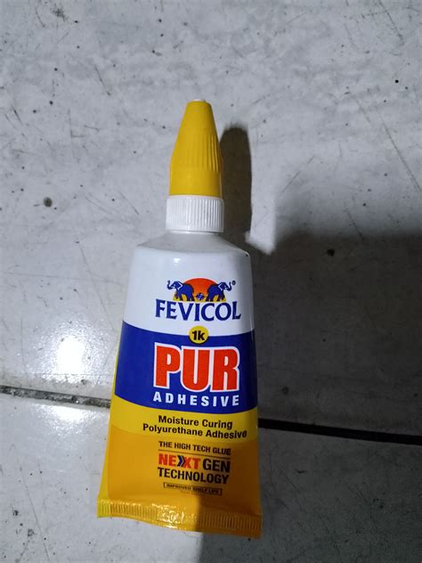 Fevicol 1k Pur Moisture Curing Polyurethane Adhesive Pandikit Sa Kahoy Concrete Ceramic